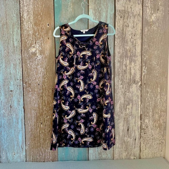 krazy kat | Dresses | Krazy Kat Paisley Print Sleeveless Dress Large ...